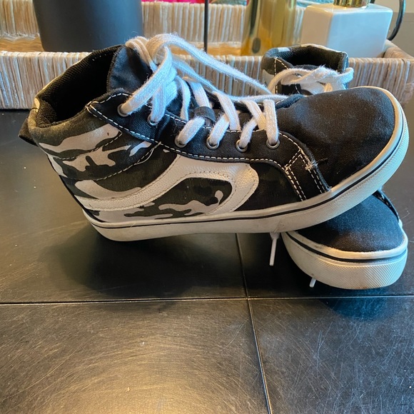 Shoes | Wal Mart Brand High Top Sneakers Van Look Alike | Poshmark